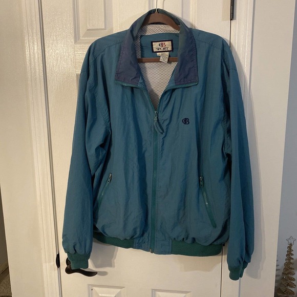 Cb Sport | Jackets & Coats | Vintage Cb Sports Mens Faded Teal ...
